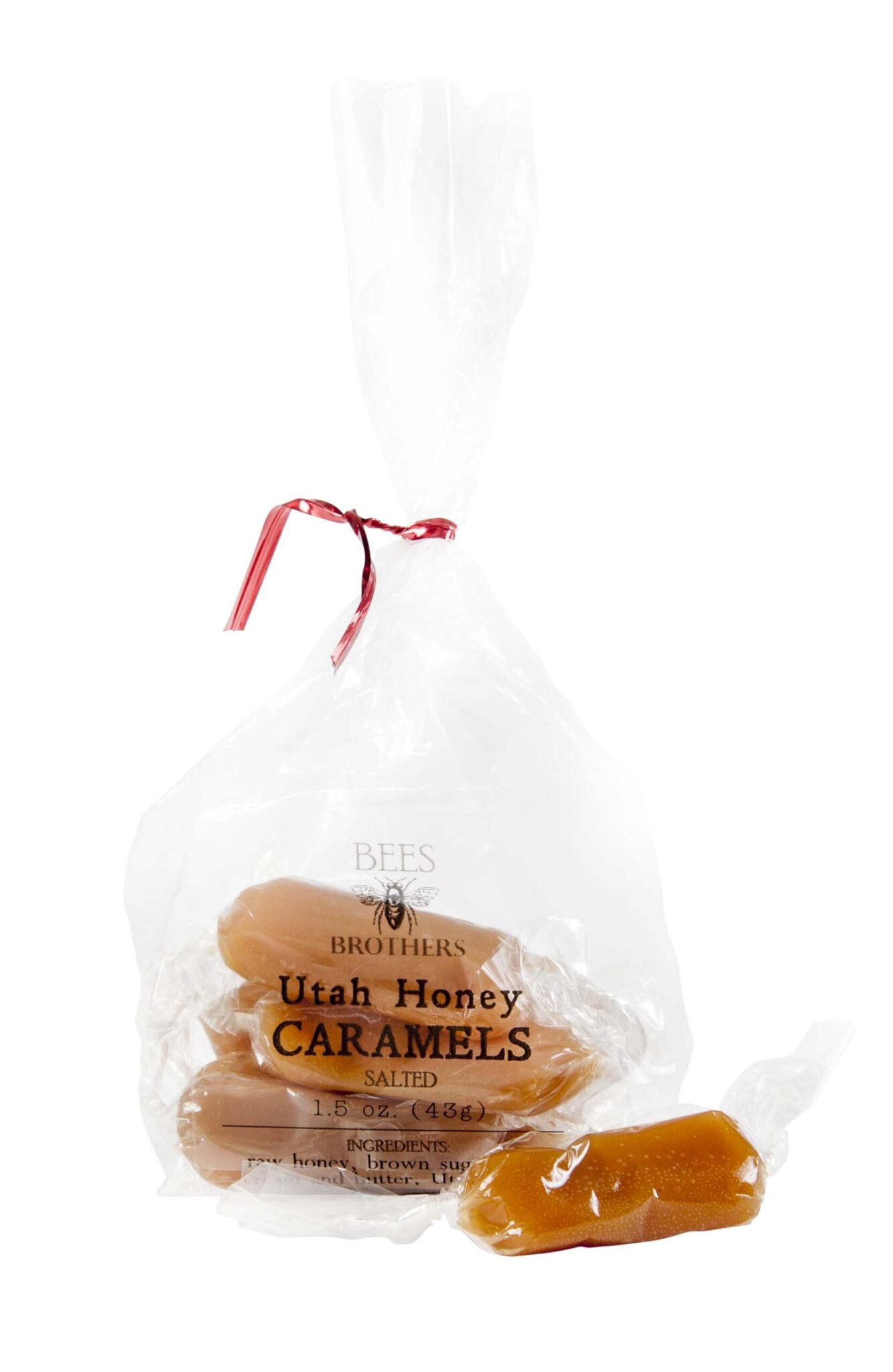 Bees Brothers Utah Honey Caramels 5-Piece – Caputo's Market & Deli
