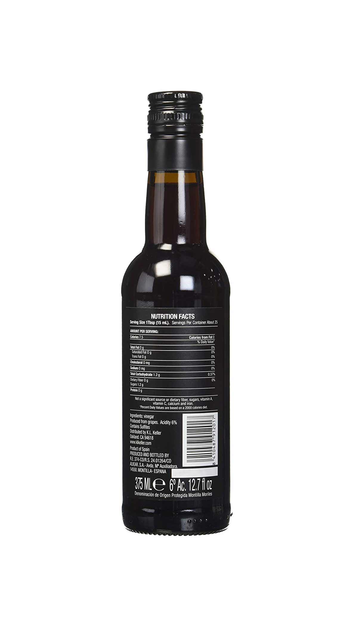 Alvear Pedro Ximenez Sherry Vinegar – Sweet 375ml – Caputo's Market & Deli