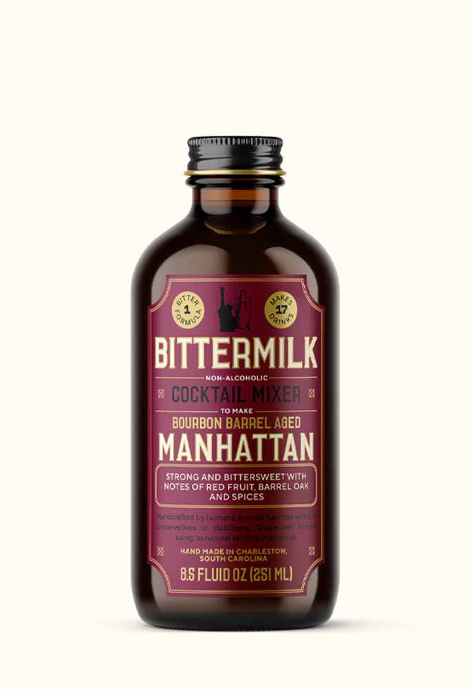 Bittermilk Bourbon Barrel Aged Manhattan, 8.5oz – Caputo's Market & Deli