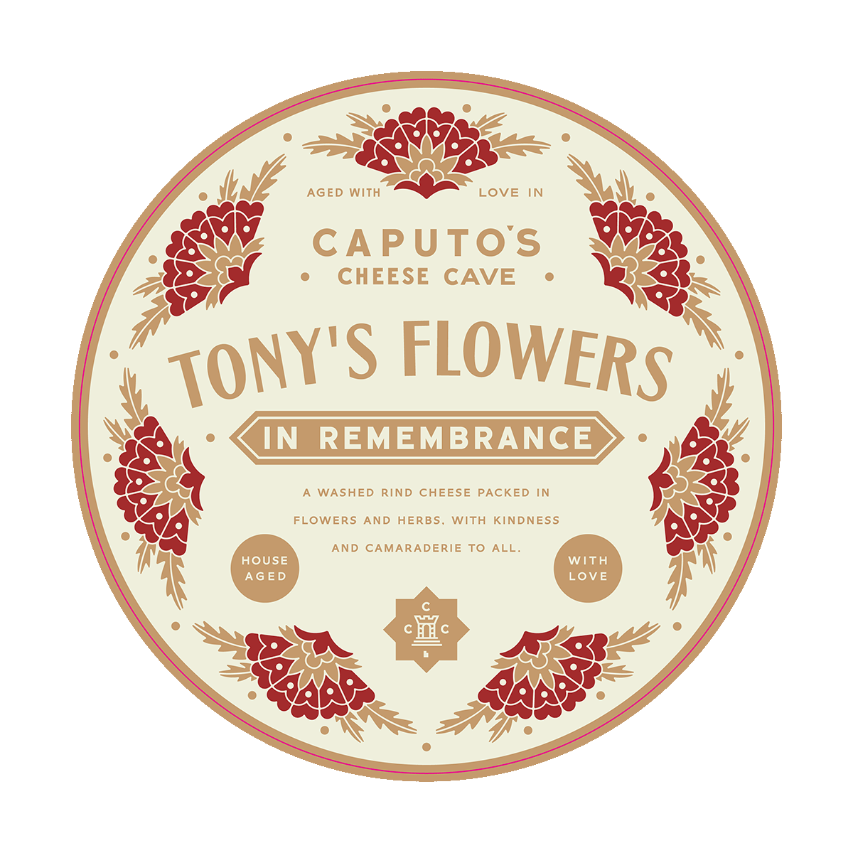 Tony’s Flowers, Caputo’s Cave Aged Cheese – per 1/2 lb (8 oz) – Caputo ...