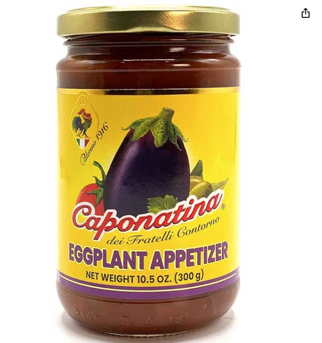 Caponatina Eggplant Caponata, 300g – Caputo's Market & Deli