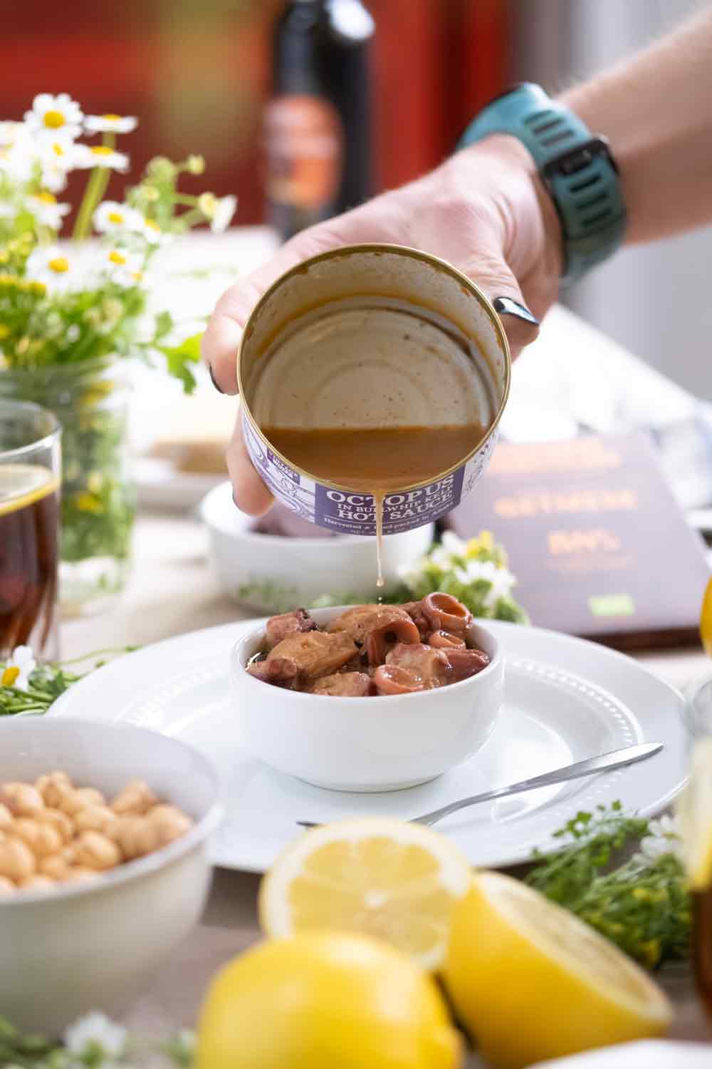 Italian Beans with Spicy Alaskan Octopus – Caputo's Market & Deli
