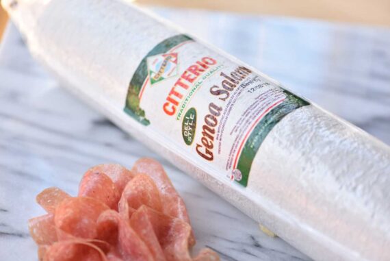 Citterio Natural Casing Genoa – 8 oz. - Caputo's Market & Deli