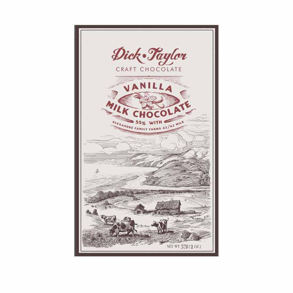 Dick Taylor Chocolate Vanilla Milk Chocolate 55% – Caputo's Market & Deli