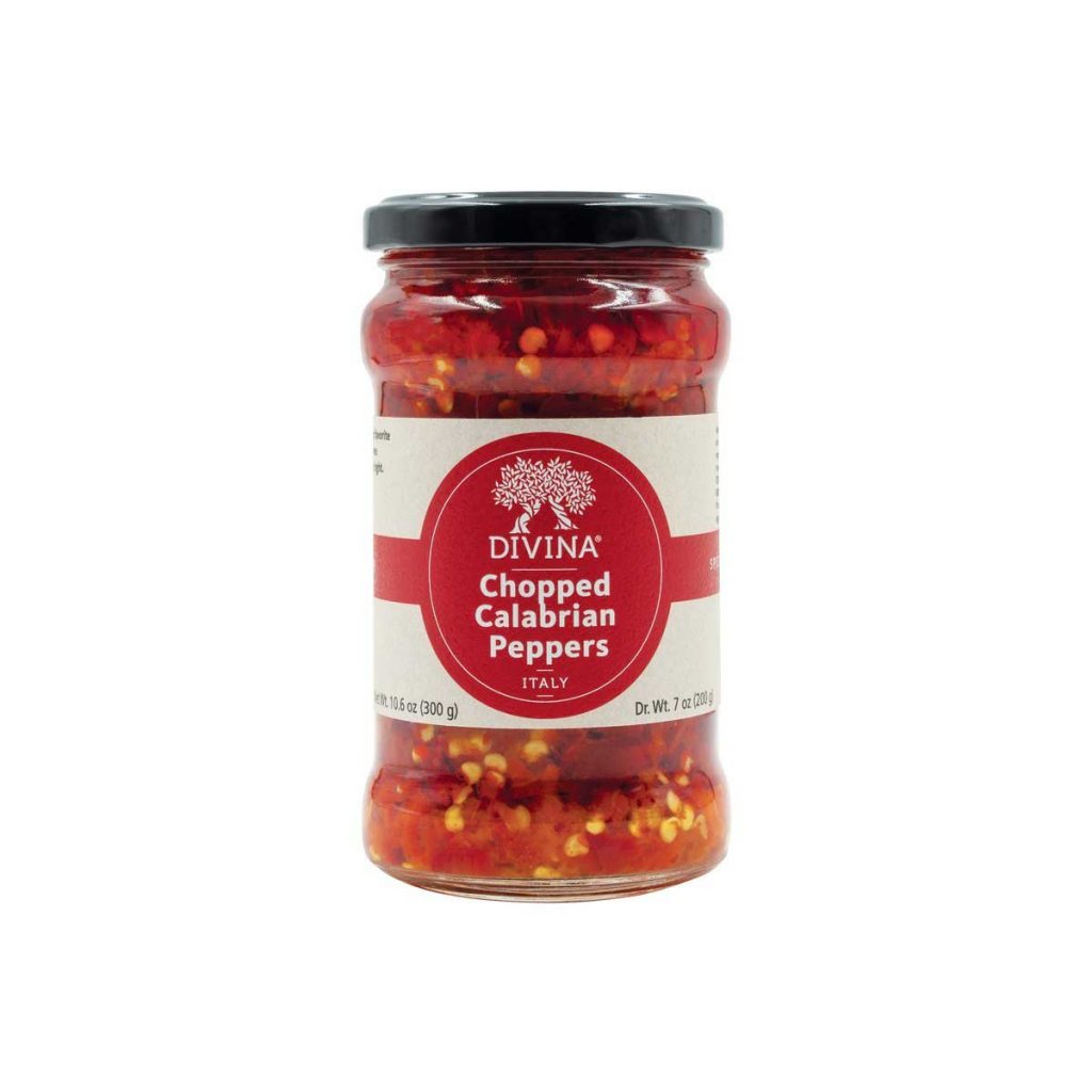 Divina Chopped Calabrian Peppers, 10.6oz – Caputo's Market & Deli