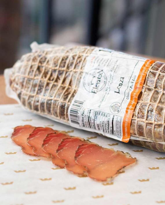 Elevation Meats Lonza – per 1/2 lb (8 oz) – Caputo's Market & Deli