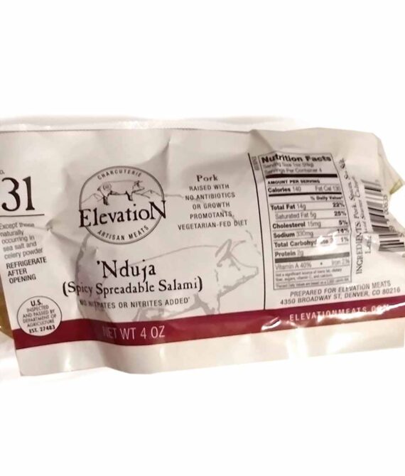 Elevation Meats, Nduja Small Format – Caputo's Market & Deli