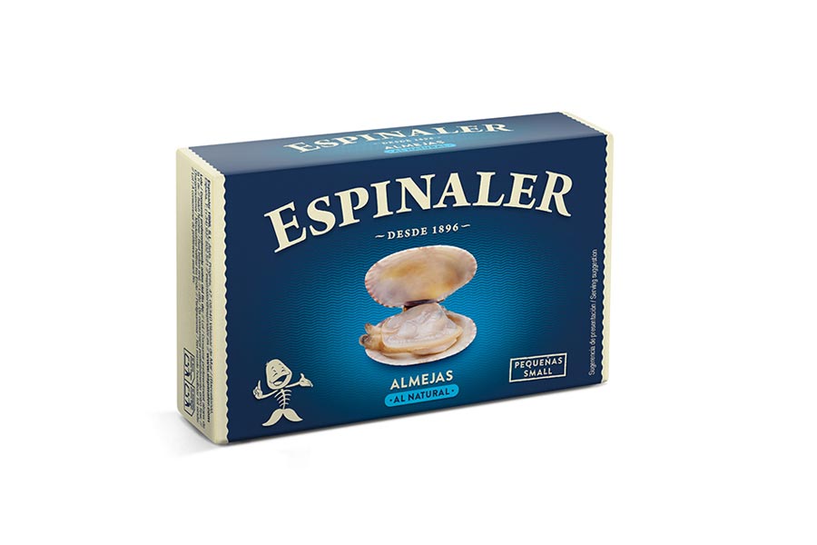 Espinaler Natural Clams 15/20 Pieces Classic Line, 120g – Caputo's ...