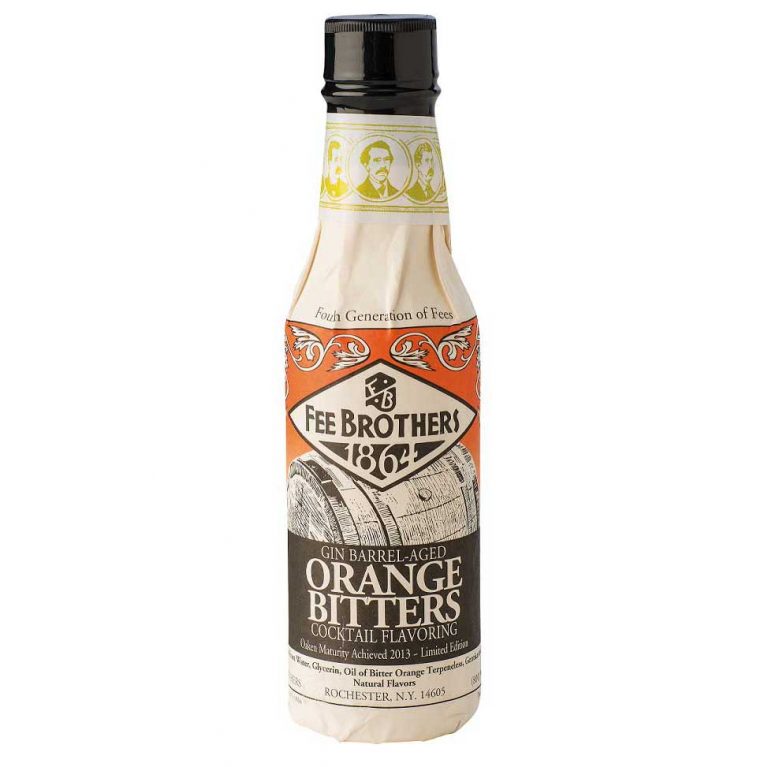 Fee Brothers Gin Barrel-Aged Orange Bitters 5oz – Caputo's Market & Deli