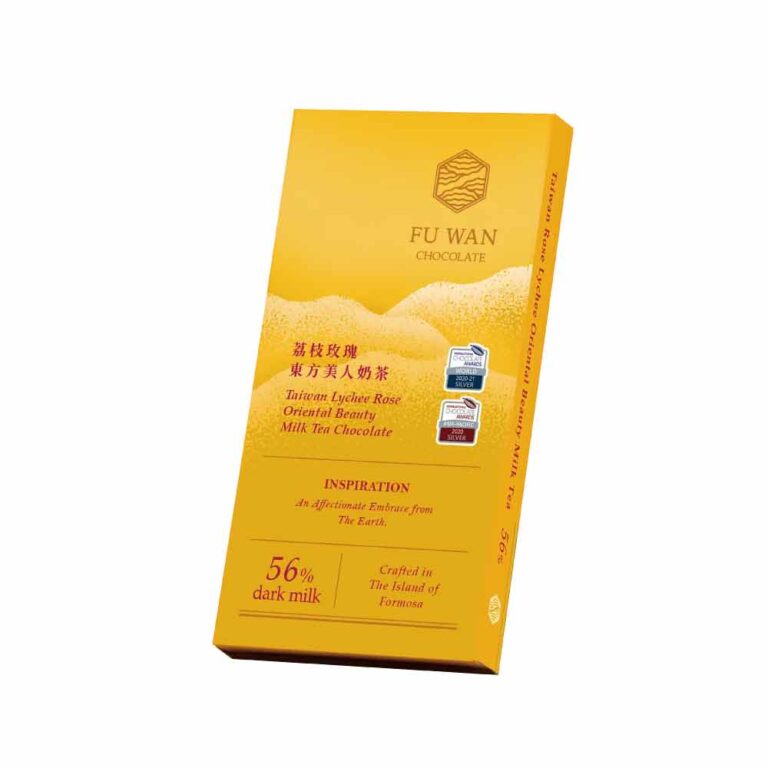 Fu Wan Rose Lychee Oriental Beauty Milk Tea Chocolate 56% – Caputo's ...