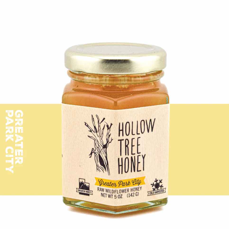 Hollow Tree 3-Pack Raw Honey Sampler With Cherrywood Dipper, 3x5oz ...