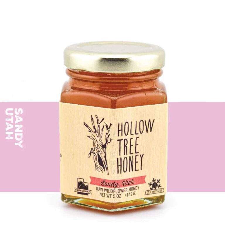 Hollow Tree 3-Pack Raw Honey Sampler With Cherrywood Dipper, 3x5oz ...
