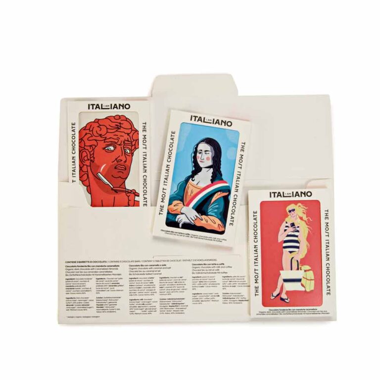 I AM ITALIANO 3 bars Gift Box (Iconic Italian Art) – Caputo's Market & Deli