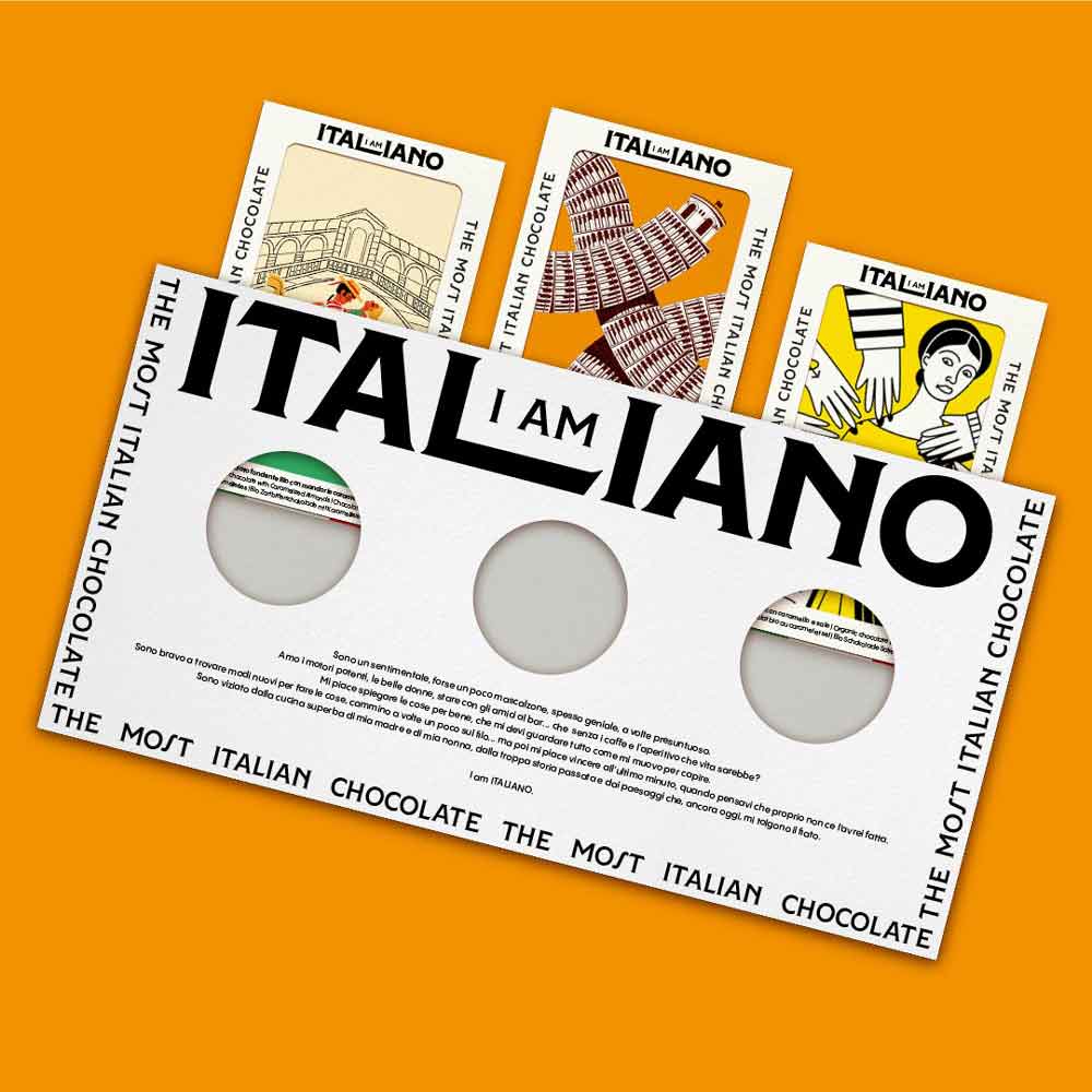 Italian Iconic Destinations 3 Bars Gift Box, 150g – Caputo's Market & Deli