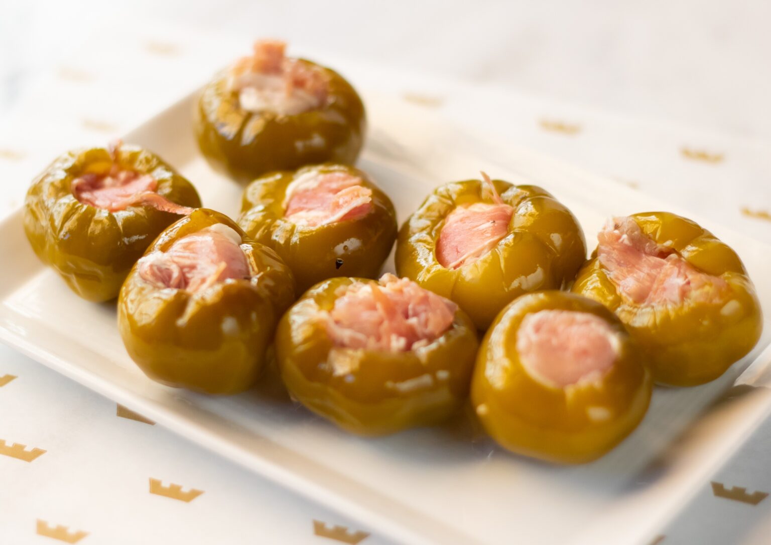 Prosciutto and Provolone Pepper Shooters – per 1 lb (16 oz) – Caputo's ...