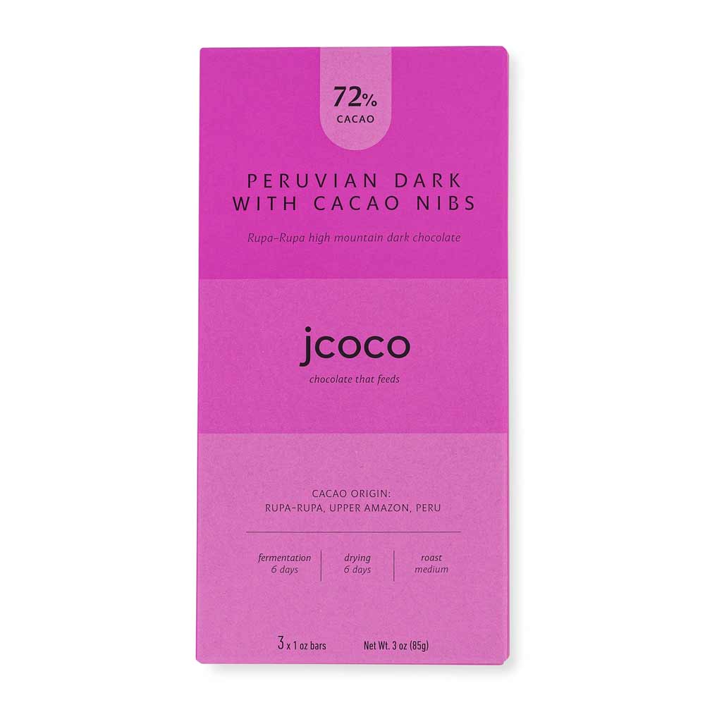 Jcoco Peru w/ Cacao Nibs 72% – Caputo's Market & Deli
