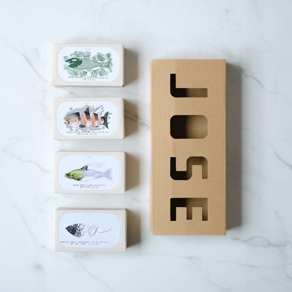 Jose Gourmet Smoked Tinned Fish Sampler – Caputo's Market & Deli