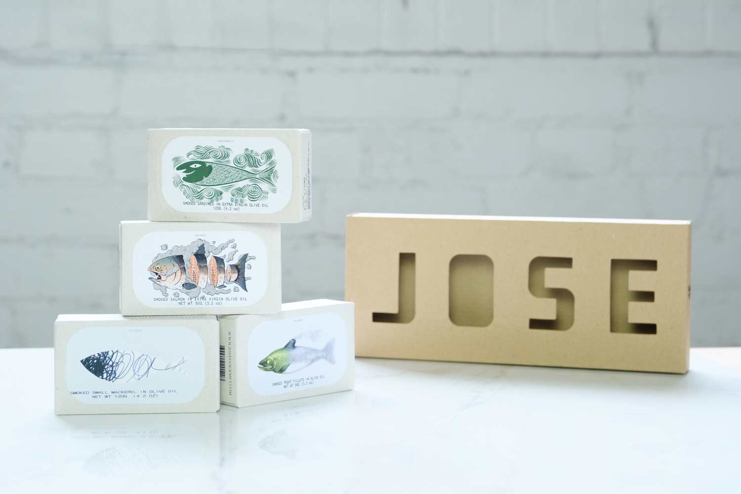 Jose Gourmet Smoked Tinned Fish Sampler – Caputo's Market & Deli