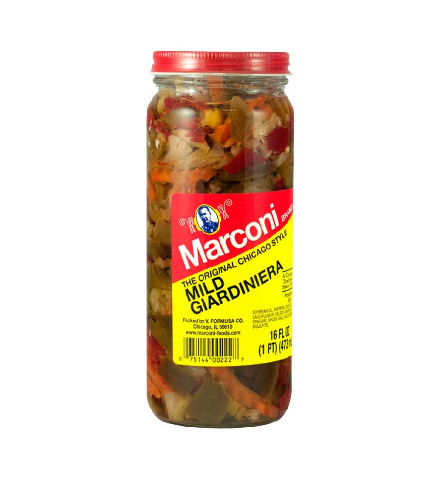 Marconi Mild Giardiniera, 16oz – Caputo's Market & Deli