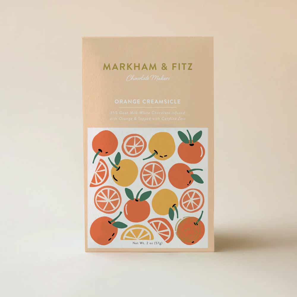 Markham & Fitz Orange Creamsicle White Chocolate – Caputo's Market & Deli