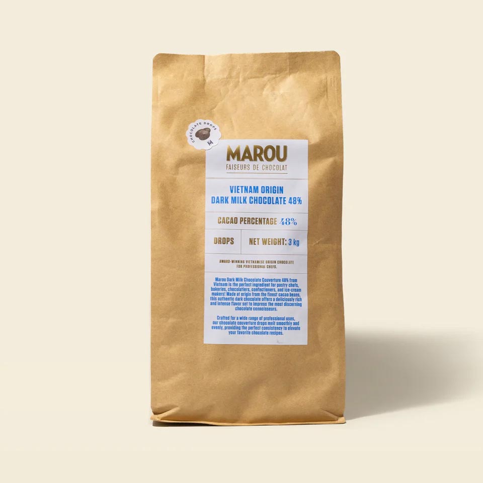 Marou Couverture Drop Vietnam 48%, 3kg – Caputo's Market & Deli