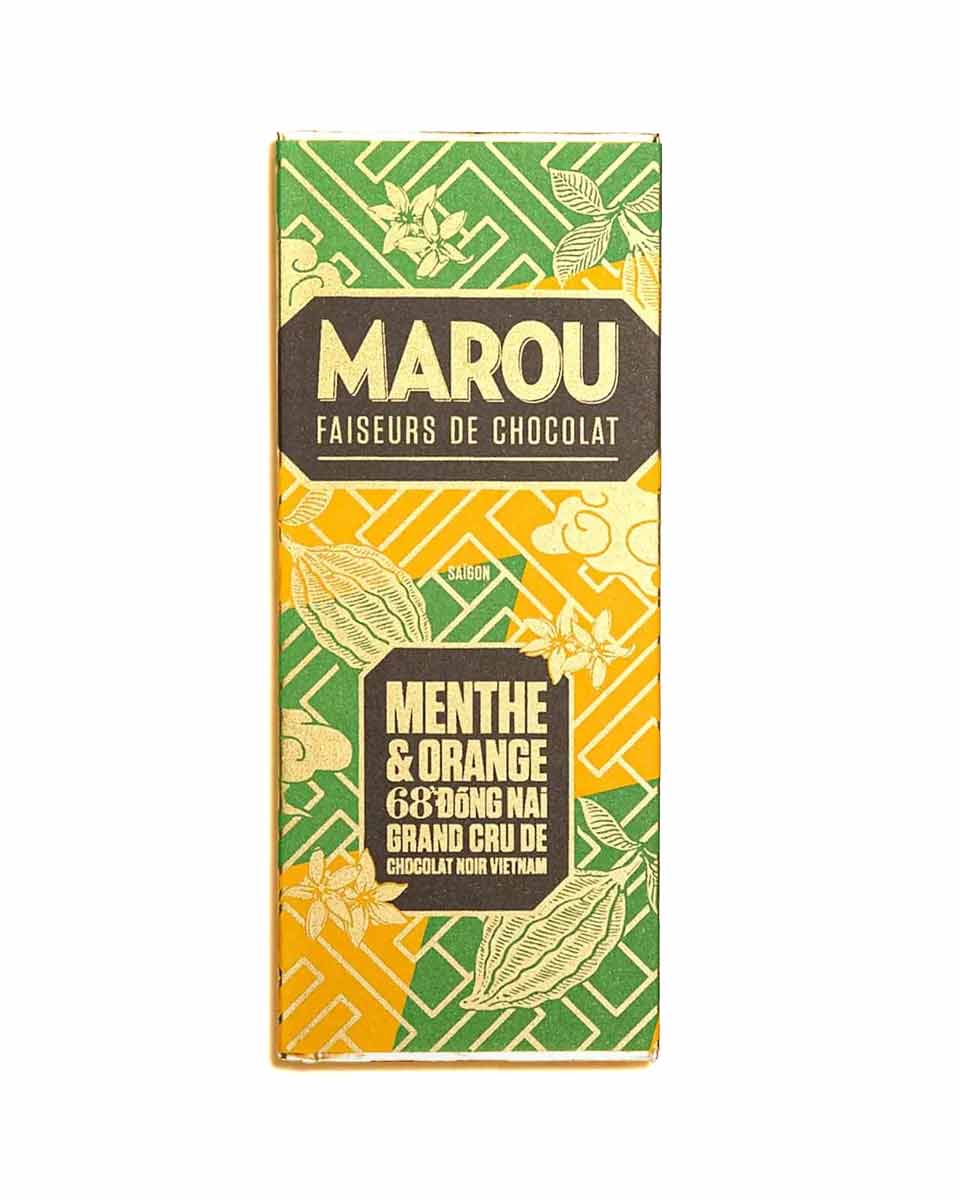 Marou Mint & Orange Dong Nai 64% Mini – Caputo's Market & Deli