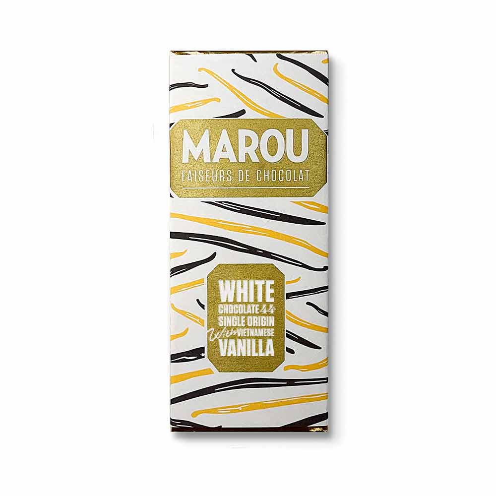 Marou White Chocolate with Vietnamese Vanilla 44% Mini – Caputo's ...