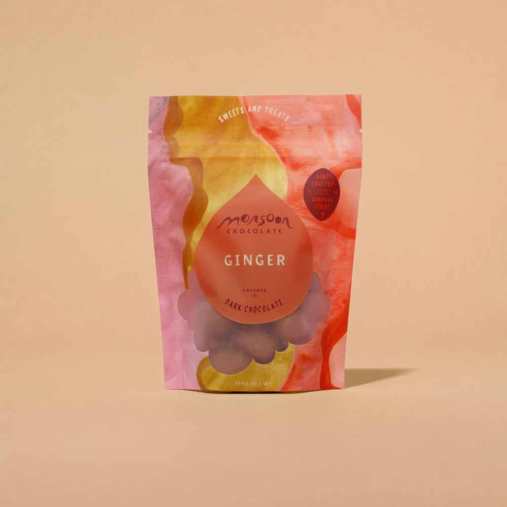 Monsoon Chocolate Ginger Covered in Dark Chocolate, 175g – Caputo's ...