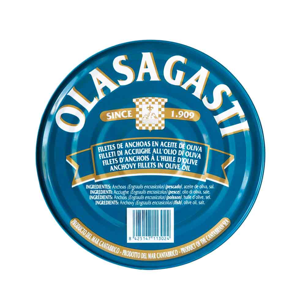 Olasagasti Anchovy Fillets in EVOO 1000g – Caputo's Market & Deli