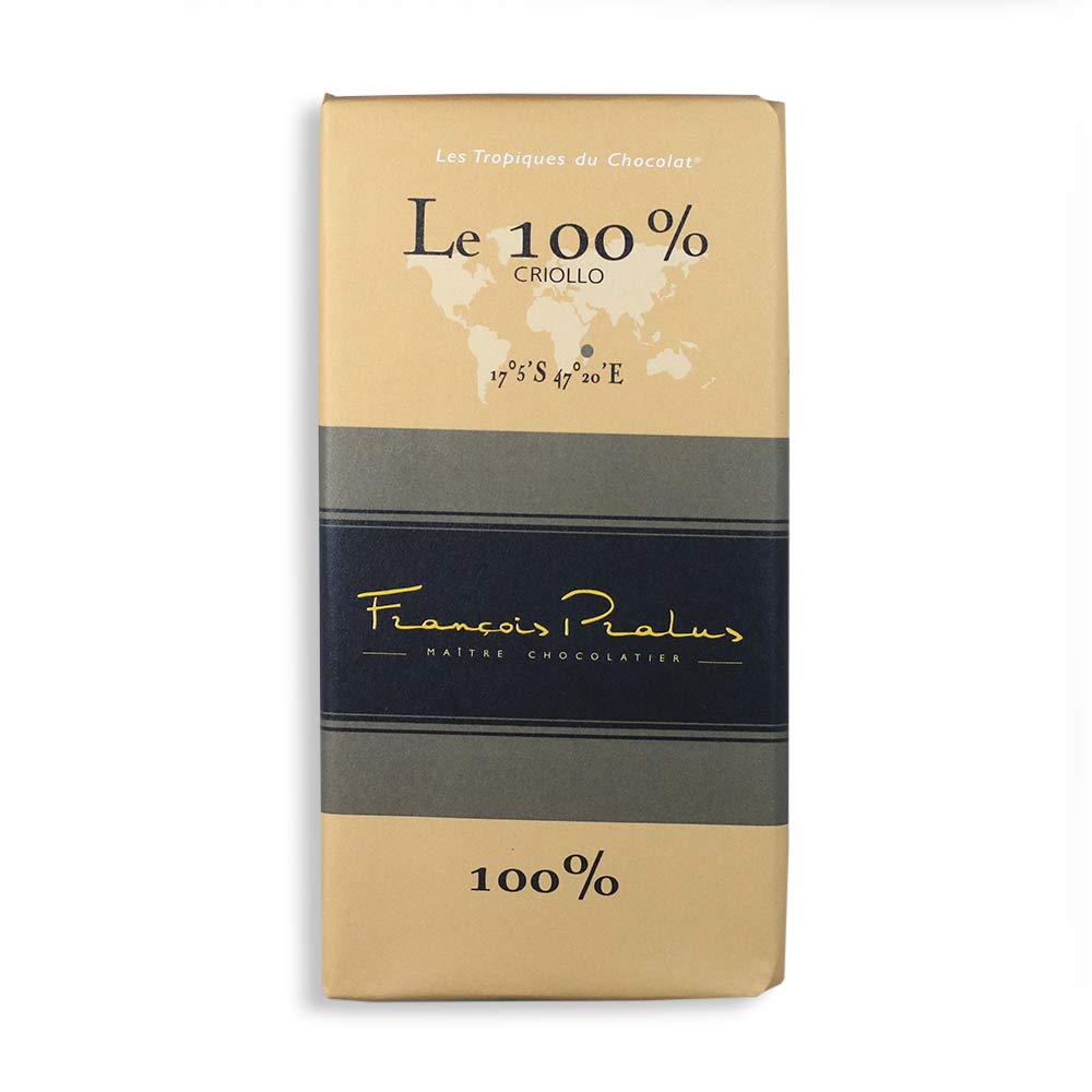 Francois Pralus Le 100% Criollo Chocolate Bar – Caputo's Market & Deli
