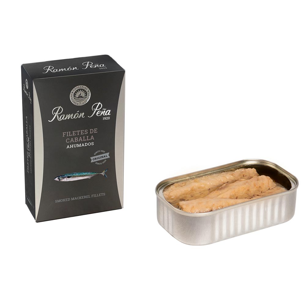 Ramon Pena Mackerel in Olive Oil & Smoked, Silver Line, 115g – Caputo's ...