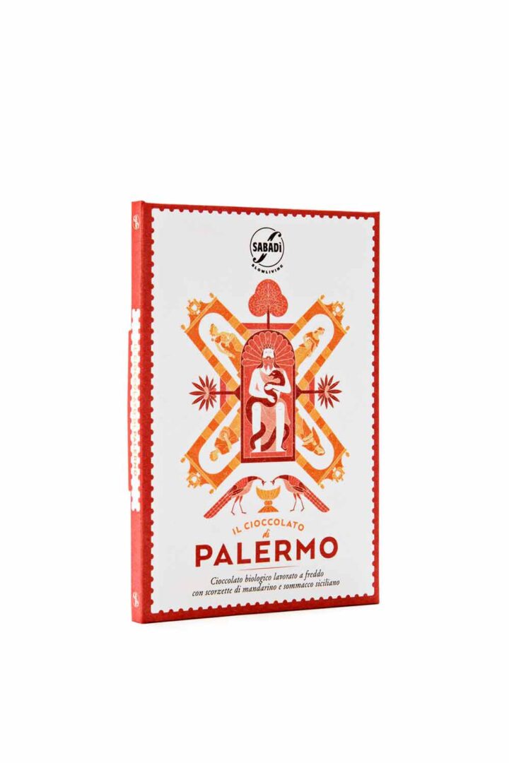 Sabadi Organic Chocolate of Italy Palermo w/ Mandarin Zest & Sumac 60% ...