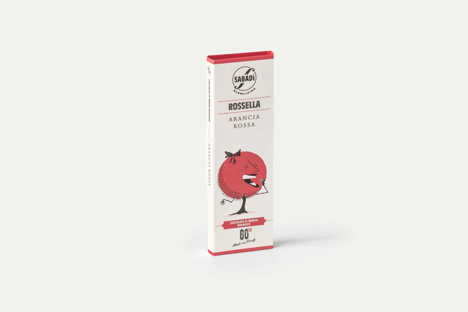 Sabadi Rosella Organic Traditional Modica Chocolate w/ Sicilian Red ...