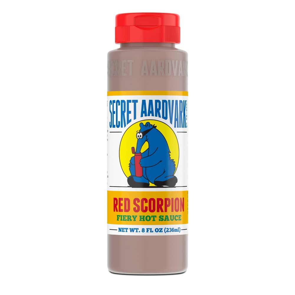 Secret Aardvark, Red Scorpion Fiery Hot Sauce, 8oz – Caputo's Market & Deli