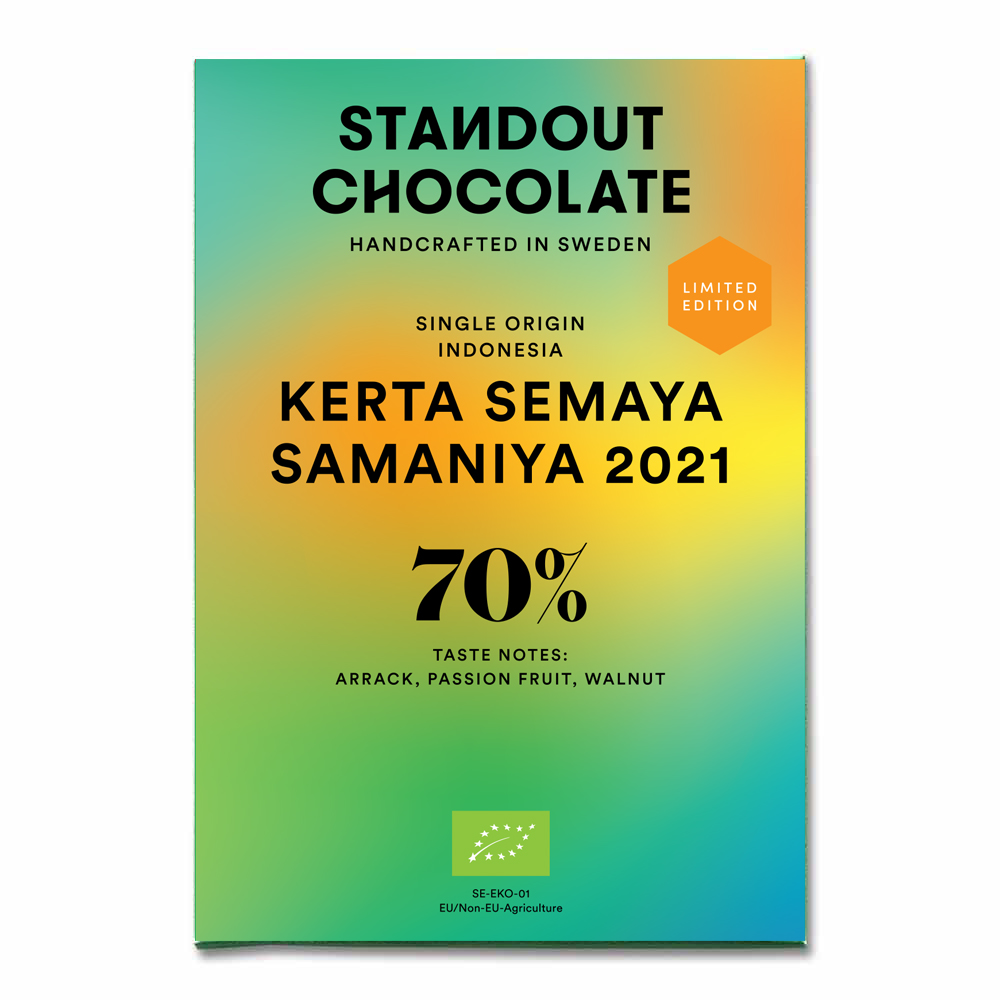 Standout Chocolate Kerta Semaya Samaniya 2021 70% (Limited Edition ...